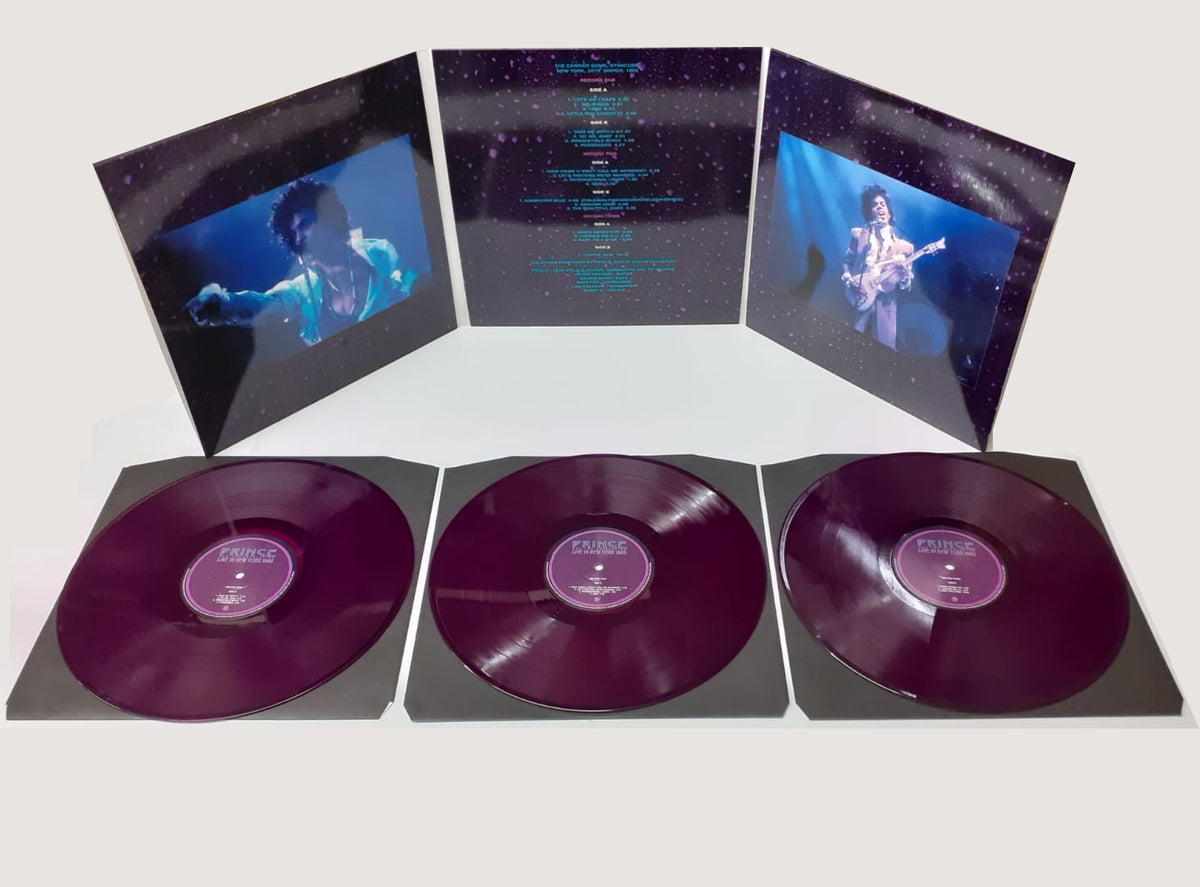 Prince and the Revolution Live in New York 85 Limited Edition Purple V ...